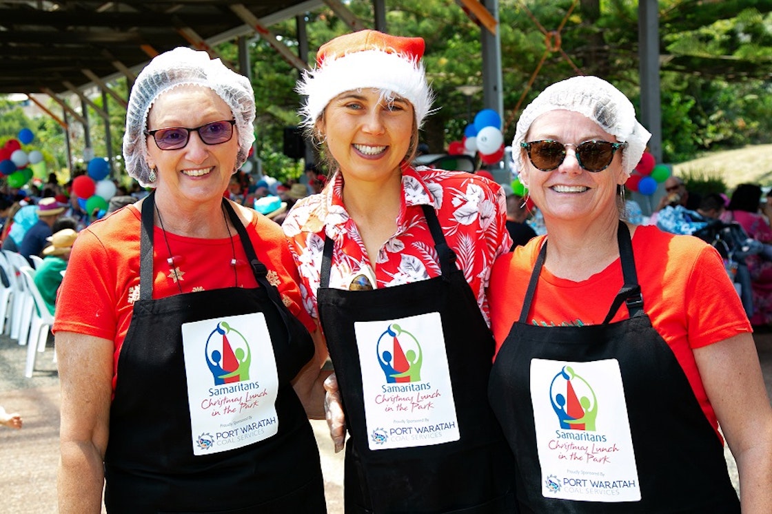 Samaritans Christmas Lunch in the Park