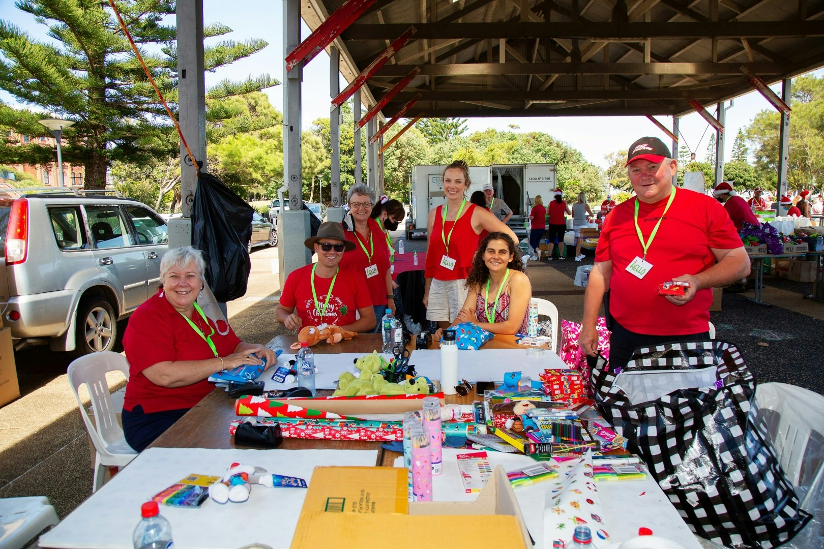 Samaritans Christmas Lunch in the Park